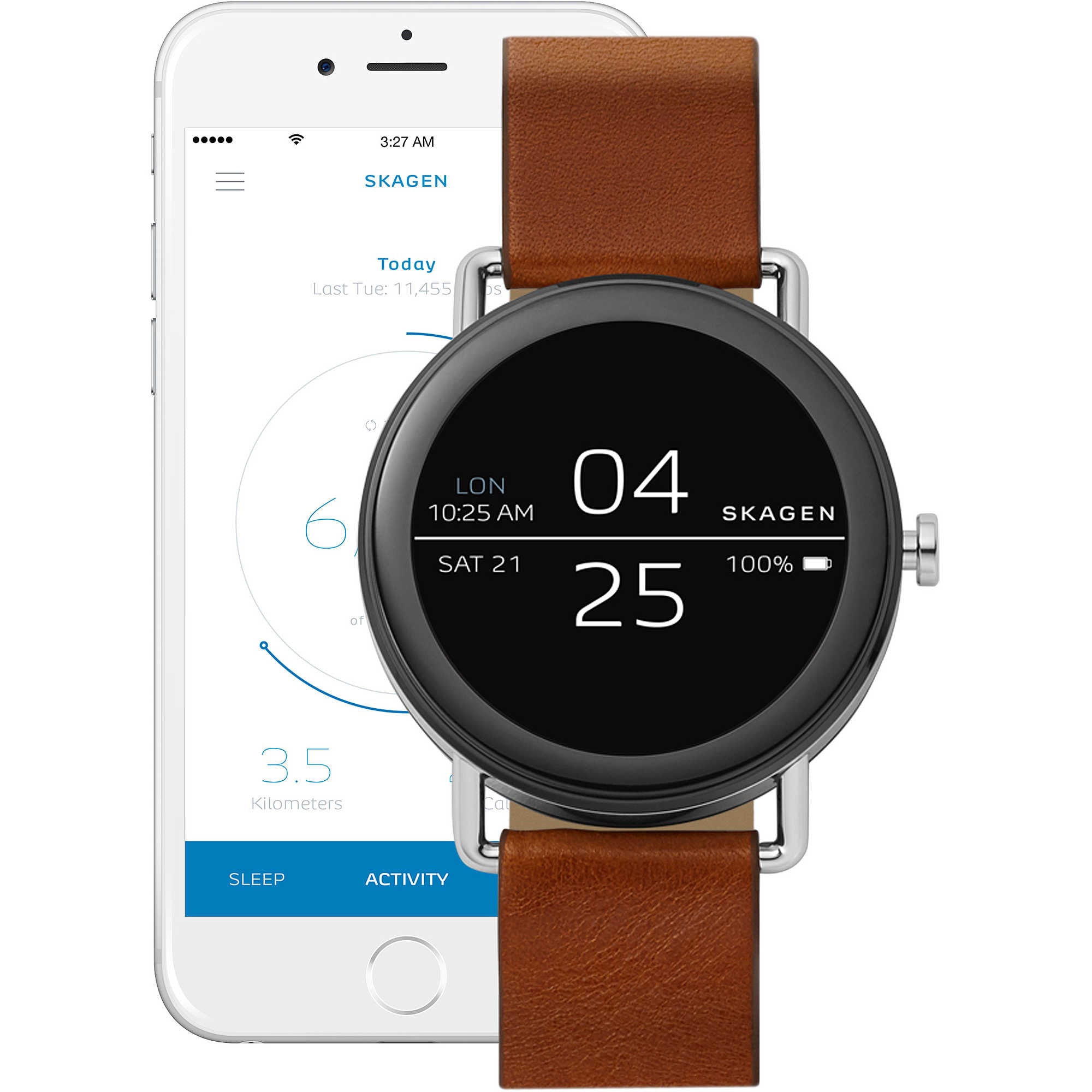 Skagen Watch Connected Falster Smartwatch D | Blue John Gallery