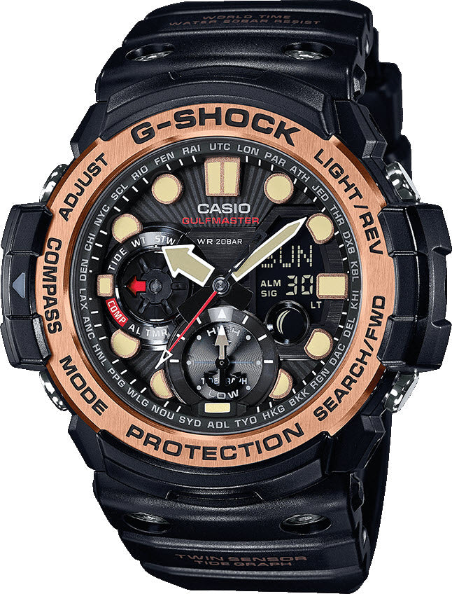 G-Shock Watch Gulfmaster Alarm Mens D | Blue John Gallery