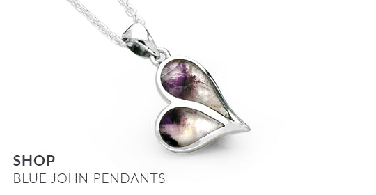 Blue John Pendants | Handcrafted Blue John Jewellery